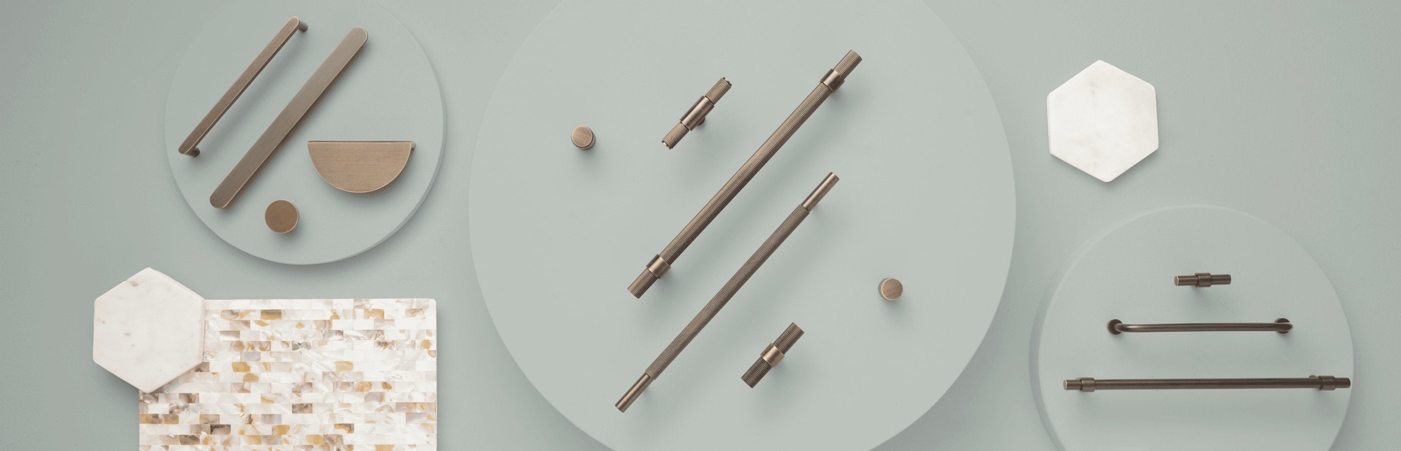 Aged Brass Cabinet Handles | Manovella