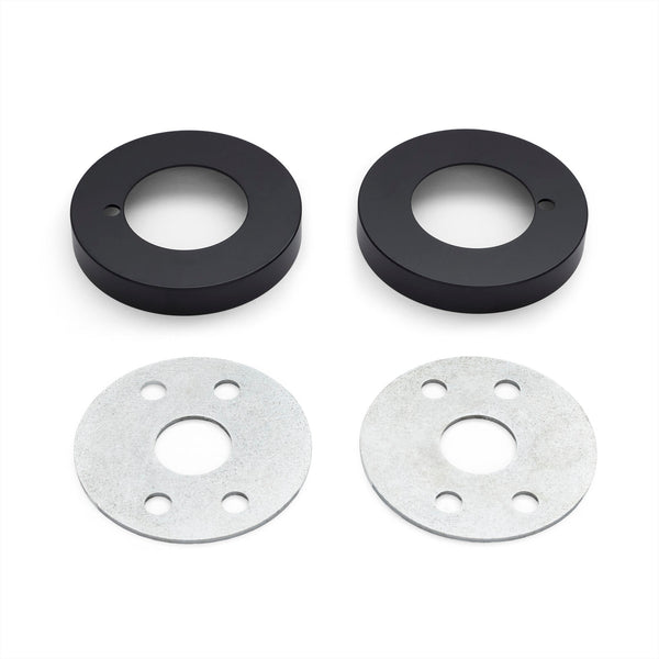 Matt Black Large Rose Adaptor Kit - 65mm Diameter (Solid Brass)- Manovella