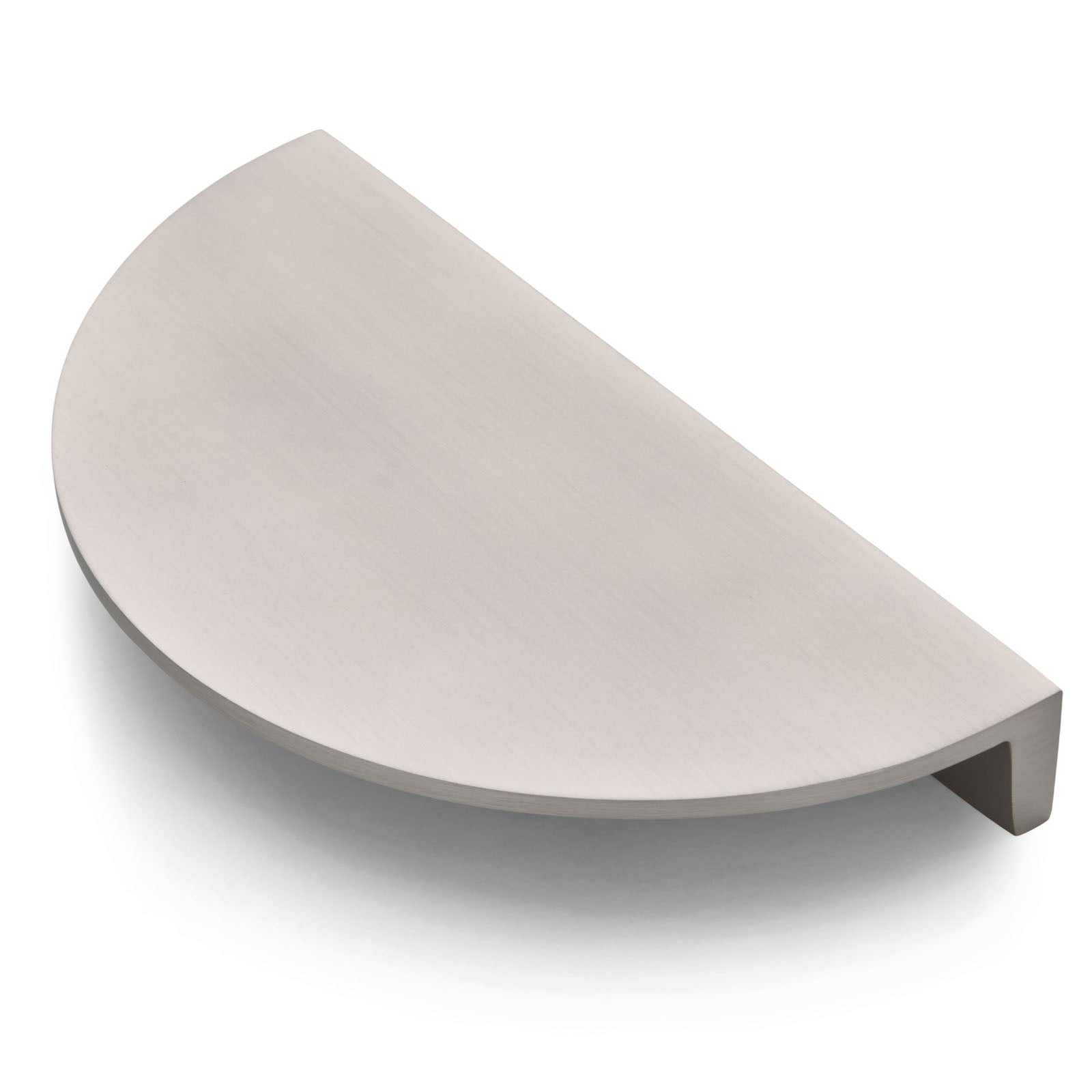 Brushed Nickel Half Moon Cabinet Pull - Iris | Manovella