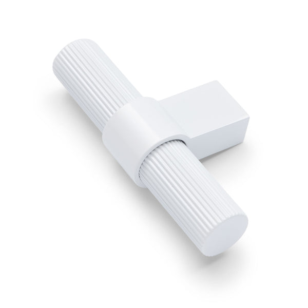 White Fluted T-Bar - Athena- Manovella