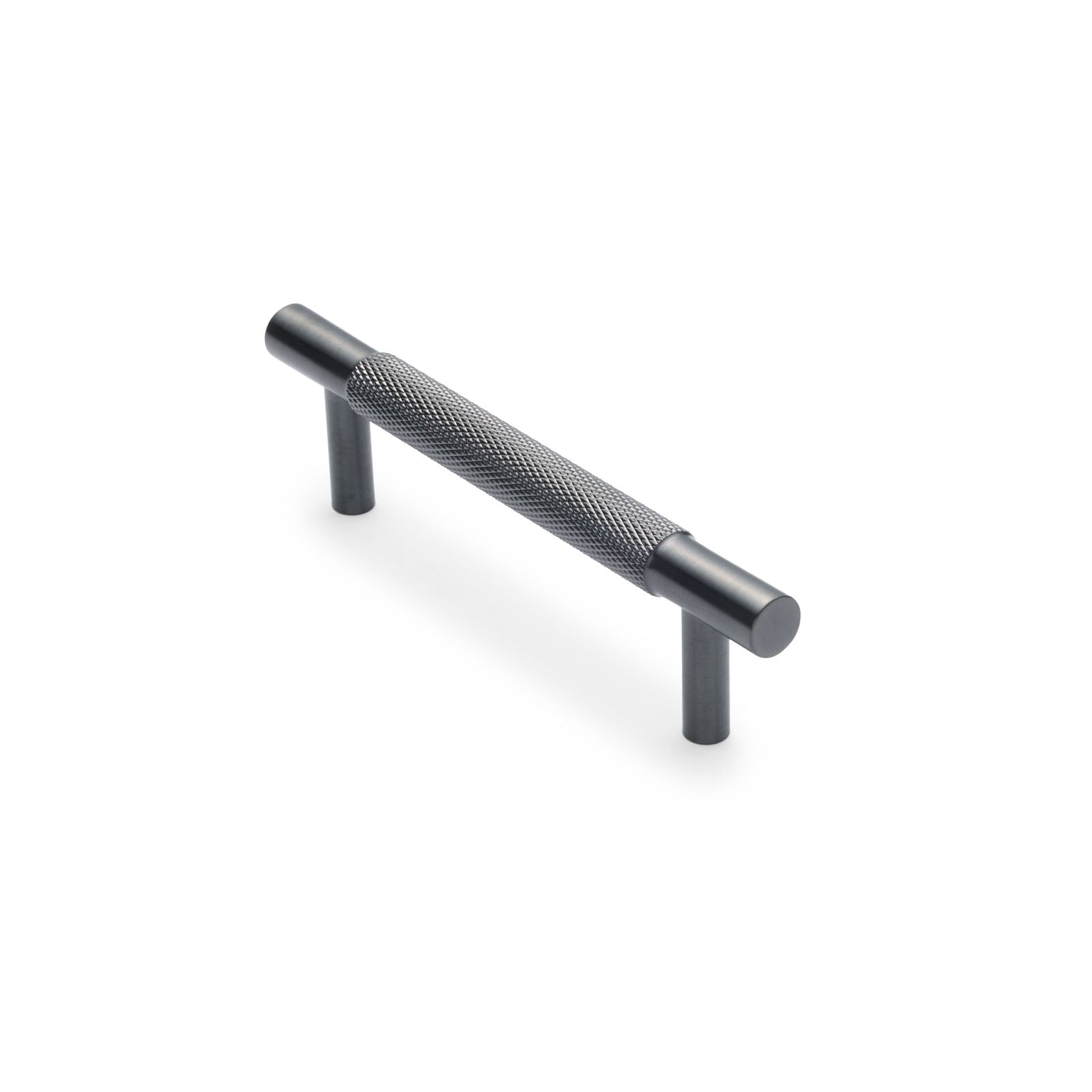 Gunmetal Knurled Drawer Pull - Charmian | Manovella
