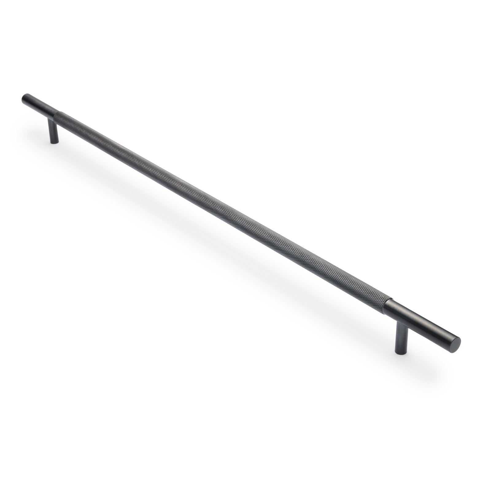 Gunmetal Knurled Drawer Pull - Charmian | Manovella