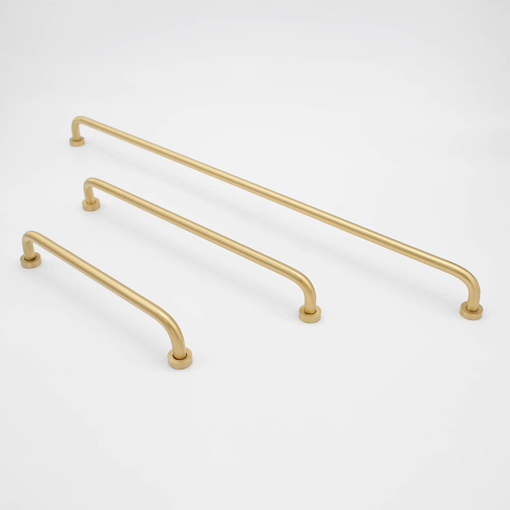 Buy Brushed Brass Cabinet Handles Online | Manovella