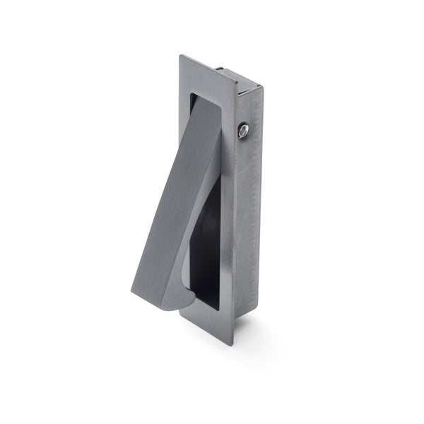 Gunmetal Concealed Sliding Door Edge Pull - Manovella