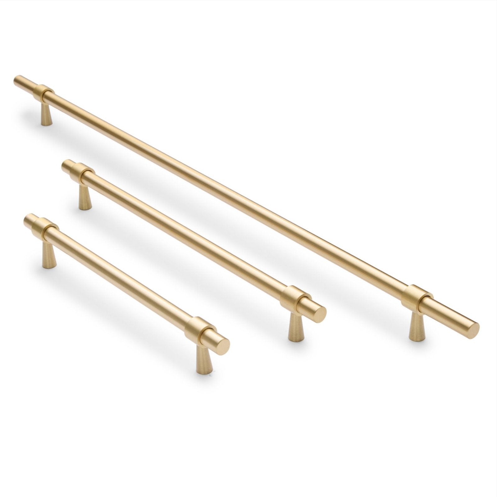 Buy Brushed Brass Cabinet Handles Online | Manovella
