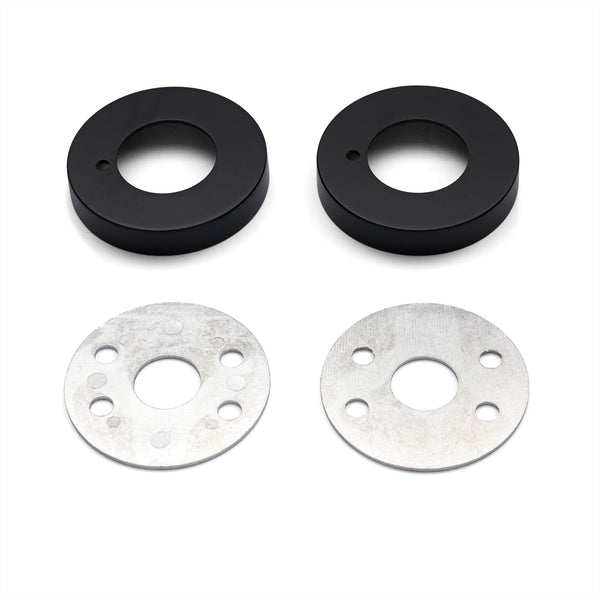 Matt Black Large Rose Adaptor Kit - 65mm Diameter- Manovella