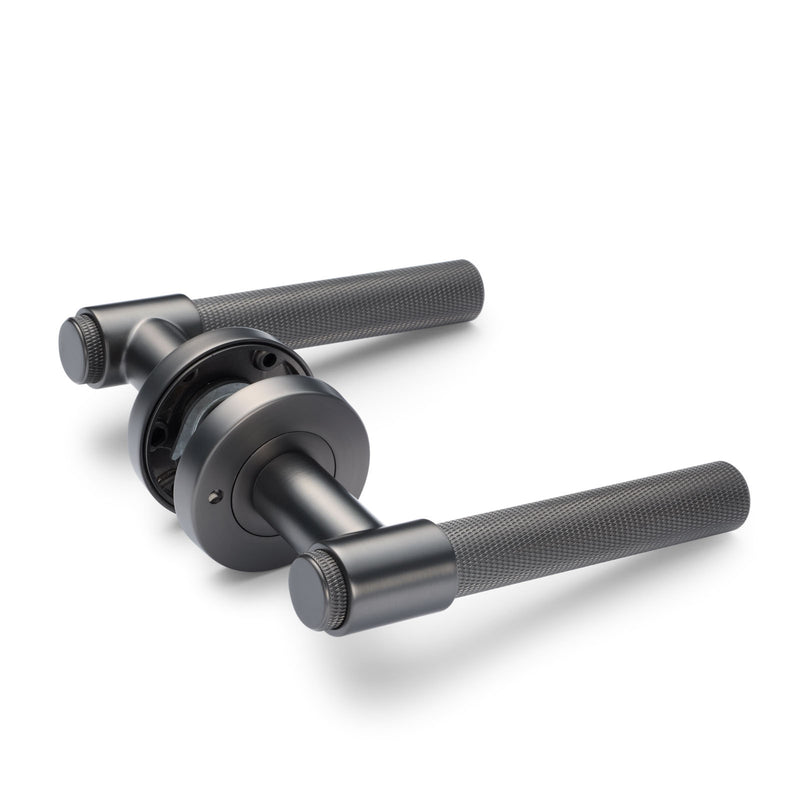 Gunmetal Door Handles & Knobs | Manovella Design
