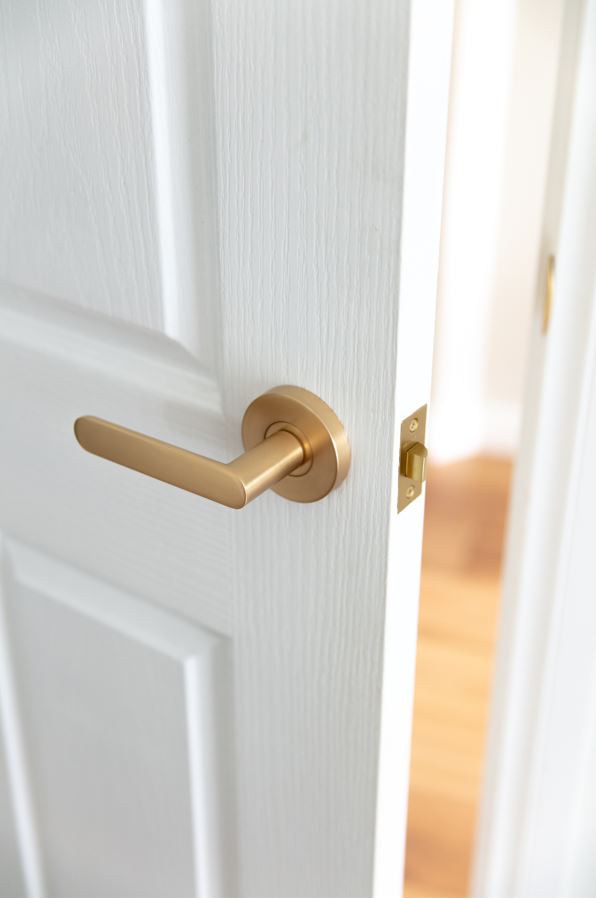 Satin Brass Large Rose Adaptor Kit - 65mm Diameter- Manovella